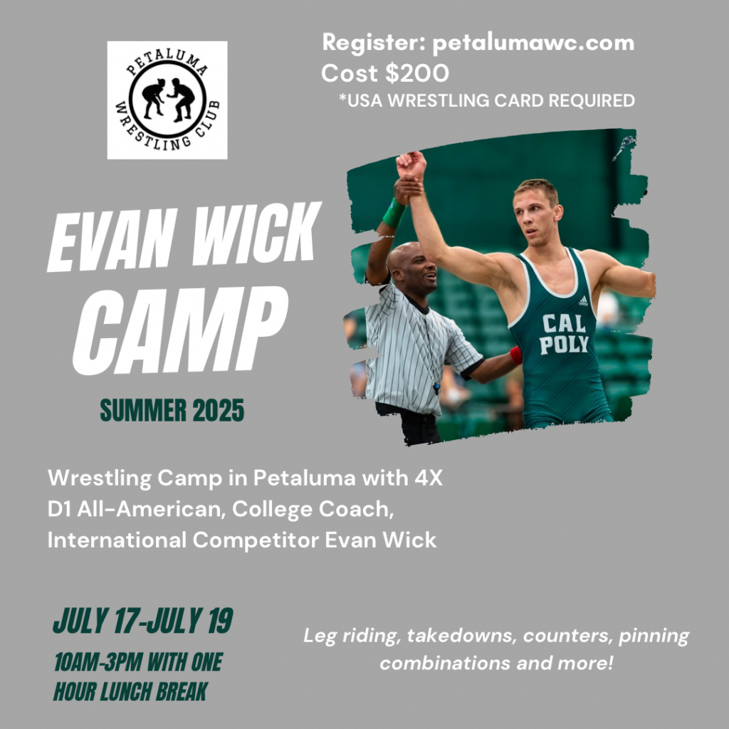 Evan Wick Camp - Petaluma Wrestling Club